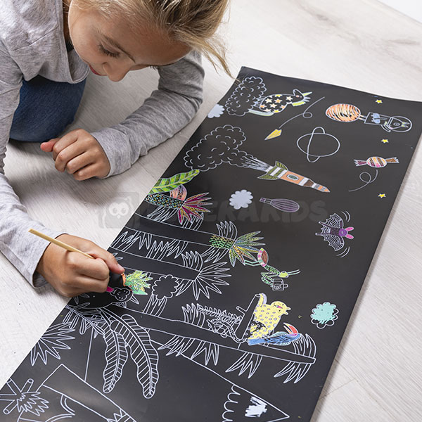 Scratch Art Poster 200cm